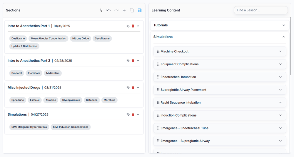 Simvana User Portal