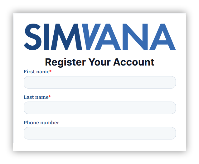Thank you for your purchase. Follow this guide to start using SIMVANA.